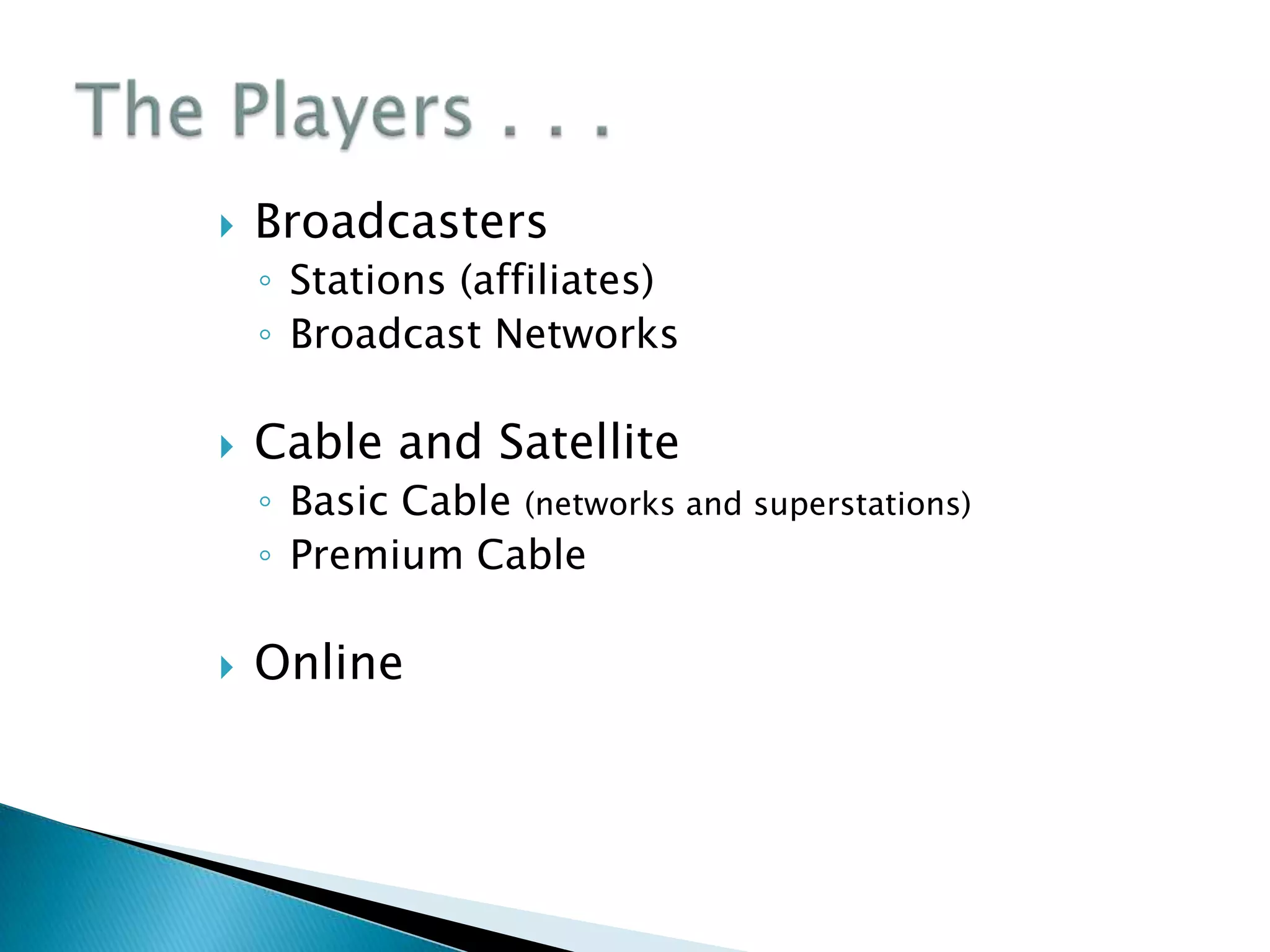 Broadcast and cable regulation | PPT