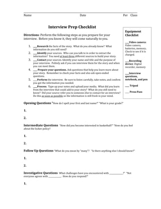 Broadcast Assignment | DOC