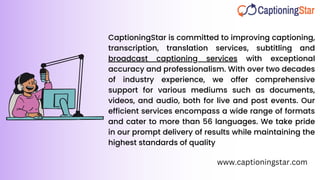 Broadcast captioning service.pdf