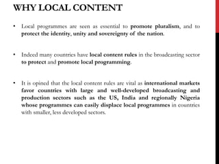 Broadcasters perspective | PPTX