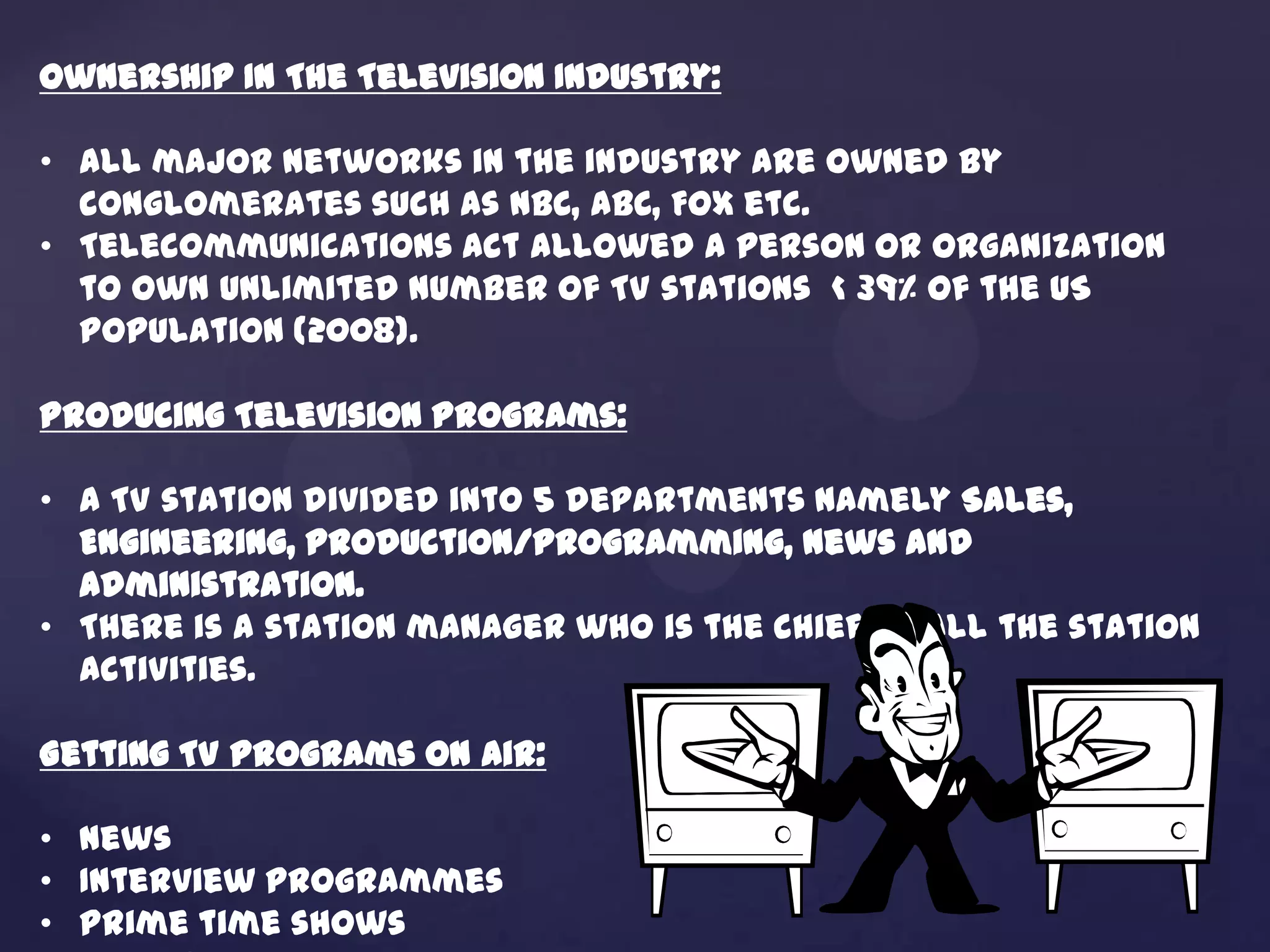 Broadcasting: TV Programs on Air | PPTX