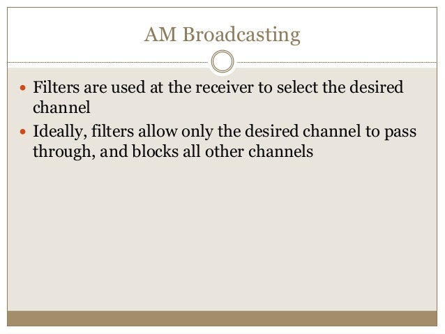 Broadcasting and video systems