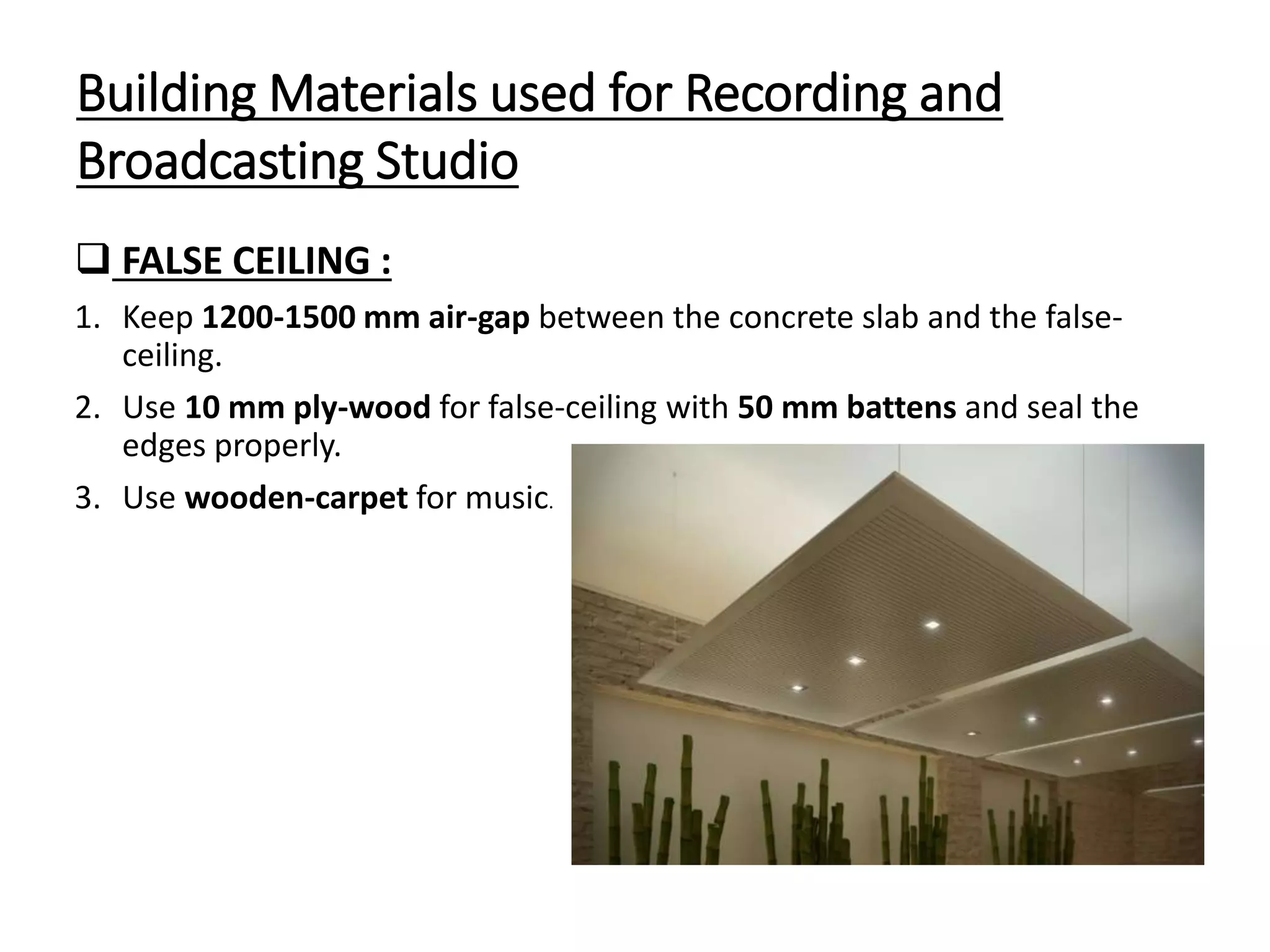 Broadcasting studio | PPTX