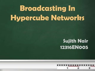 Broadcast in Hypercube | PPTX | Computer Networking | Computing