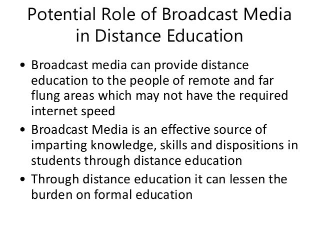BROADCAST MEDIA-UNIT 1-INTRODUCTION TO BROADCAST MEDIA-8621-AIOU-B.ED