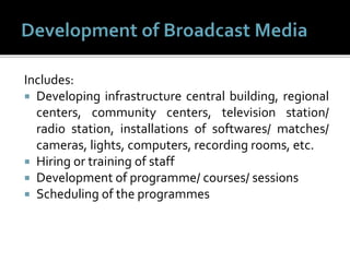 Broadcast media-unit 2-planning and management of broadcast media | PPTX