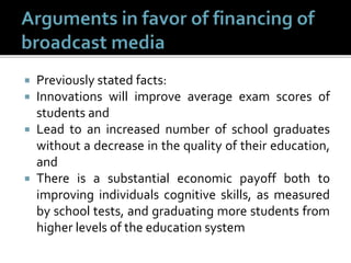 Broadcast media-unit 2-planning and management of broadcast media | PPTX