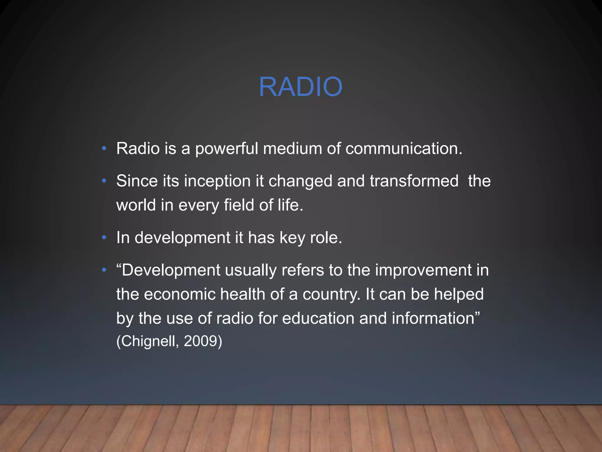 Broadcast media-Unit 6-Radio production | PPTX