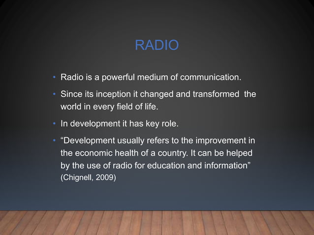 Broadcast media-Unit 6-Radio production | PPTX | Talk Show | Genres