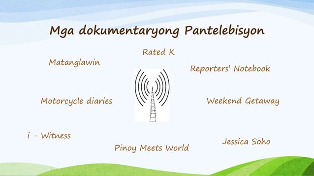 Broadcast media telebisyon | PPTX