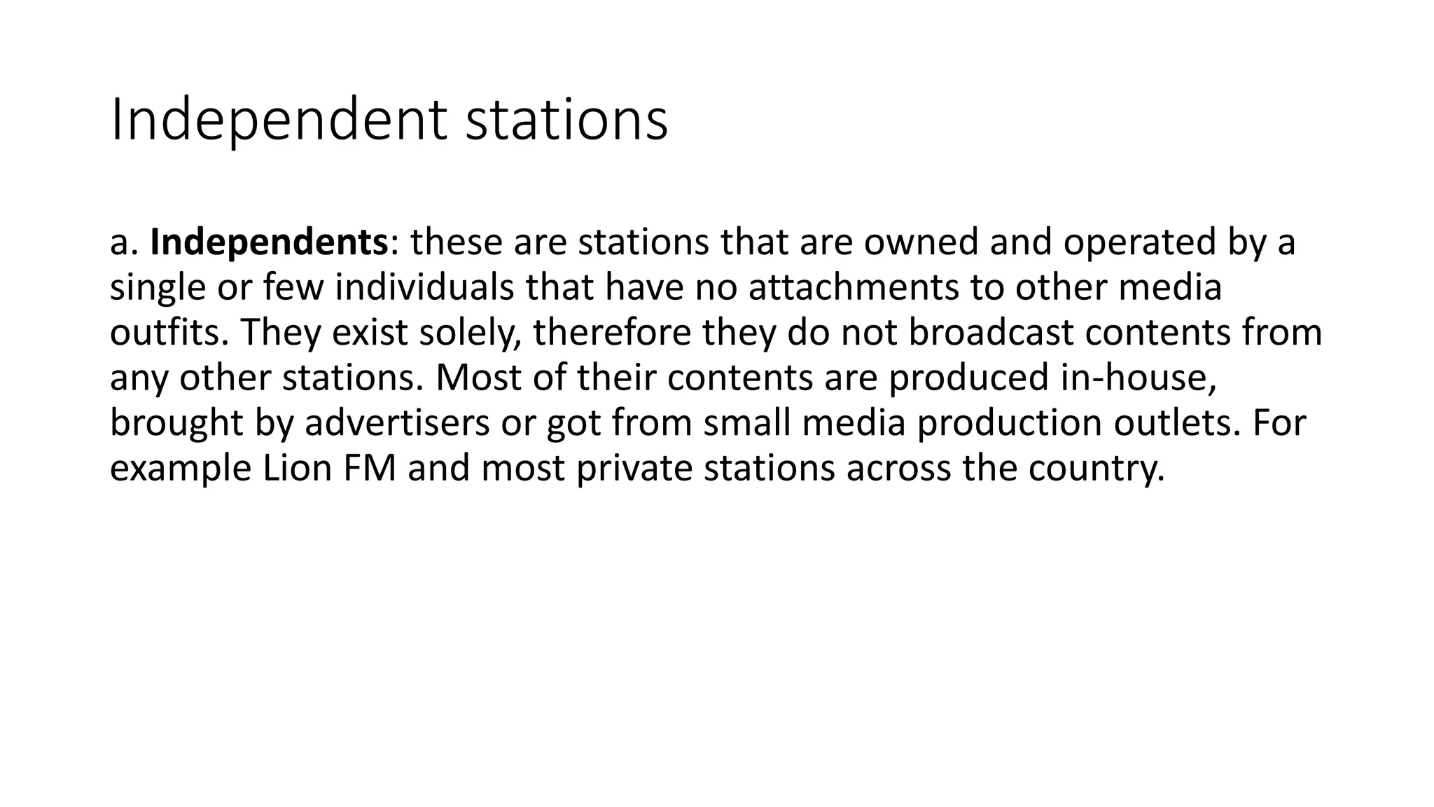 Broadcast programming | PPT