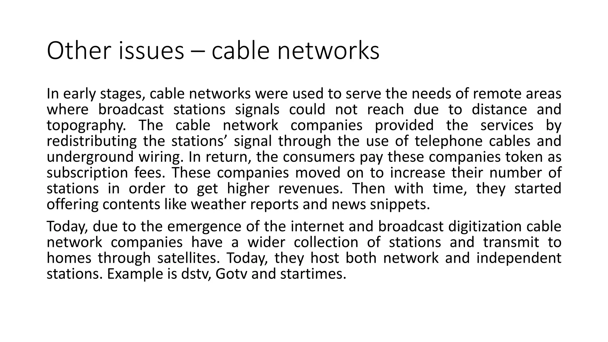 Broadcast programming | PPT