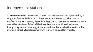 Broadcast programming | PPTX