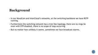 Broadcast storms in service provider network, Nafeez Islam | PDF