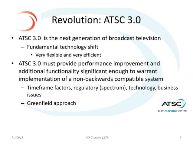 PHYSICAL LAYER for DIGITAL TELEVISION ATSC 3.0 STANDARD based on SC ...