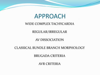 Broad complex tachycardia | PPT