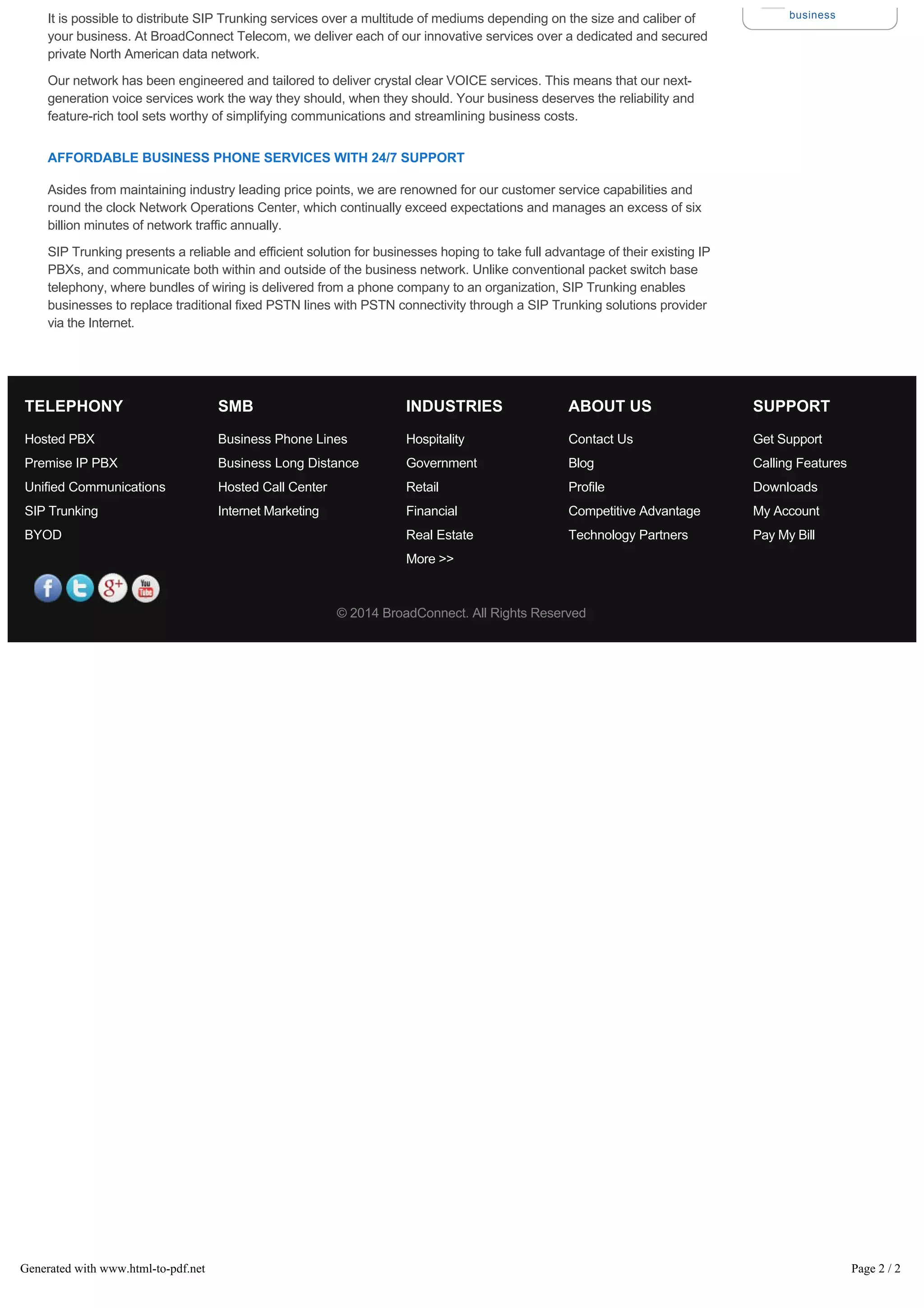 Broad connect3 | PDF