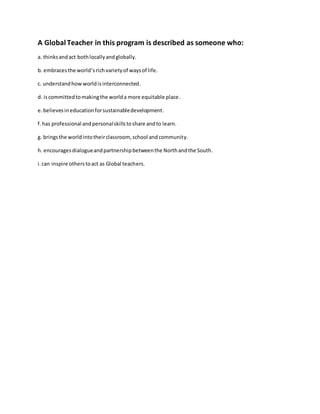 Broadening teaching perspective | DOCX