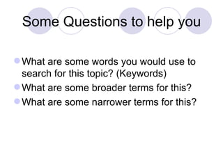 Broader narrower | PPT