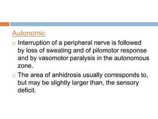 Broad frame work of management in peripheral nerve | PPTX
