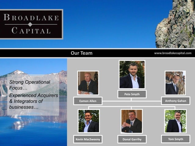 Broadlake Capital Presentation Q2 2012 | PPT