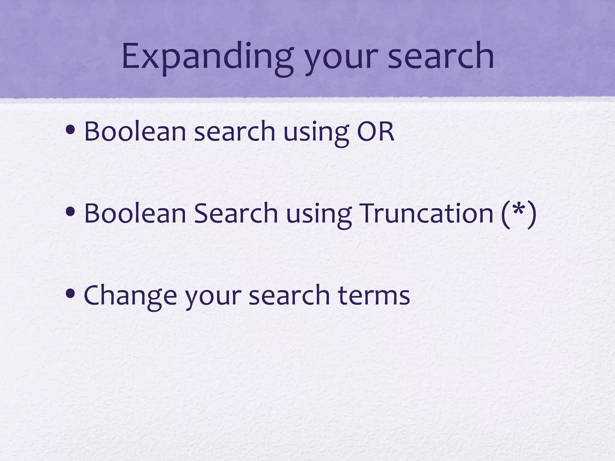 Broad vs. Narrow Topics | PPT