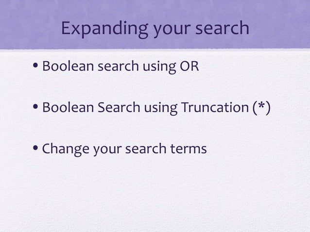 Broad vs. Narrow Topics | PPT