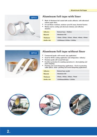 Broad pack tape catalog | PDF