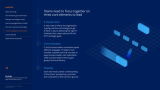 Digital Transformation and Next Gen Technology Study 2023 | PPT