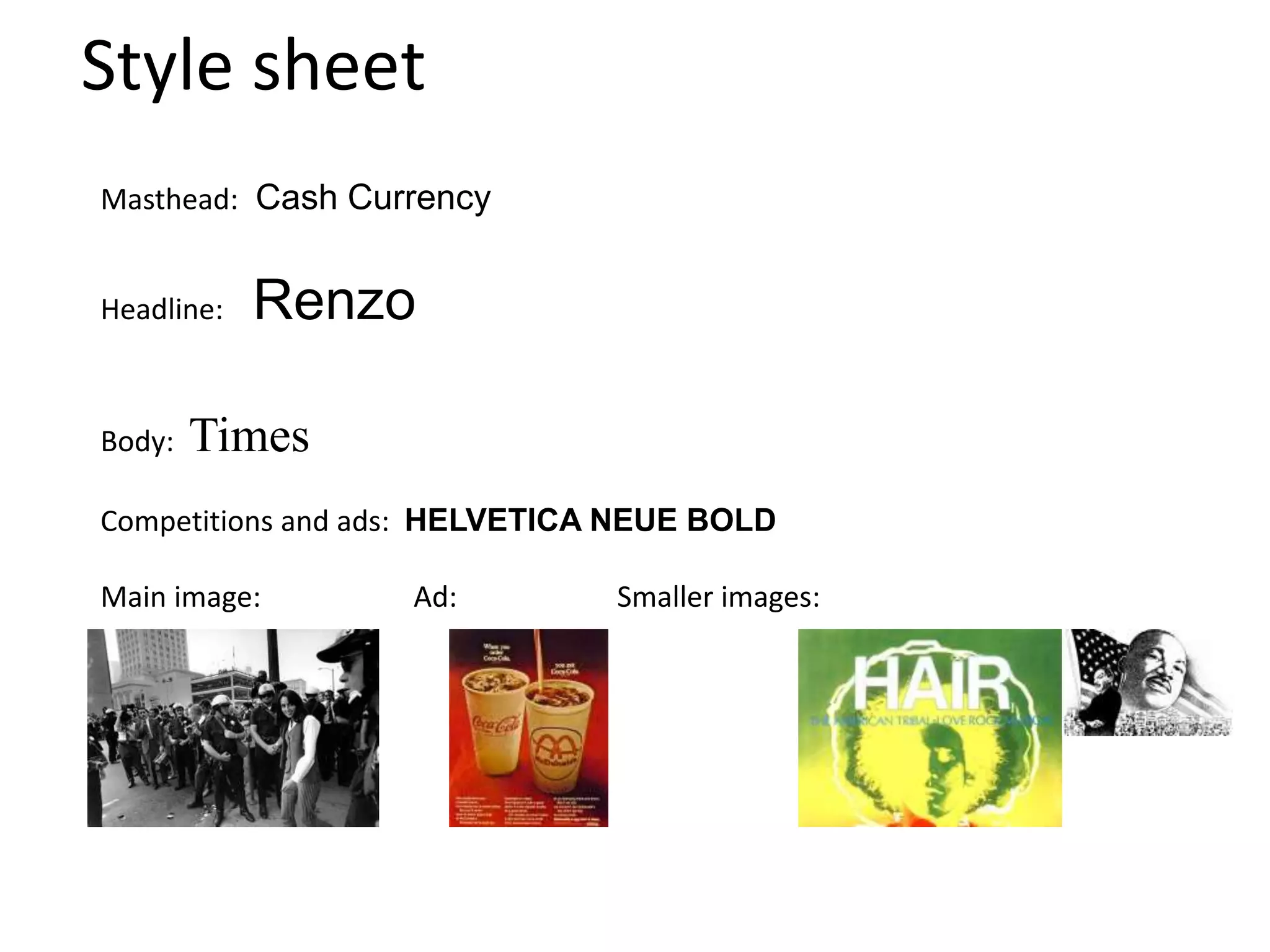 Broadsheet work | PPTX