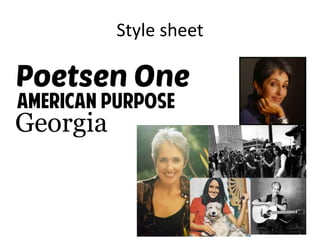 Broadsheet work | PPT