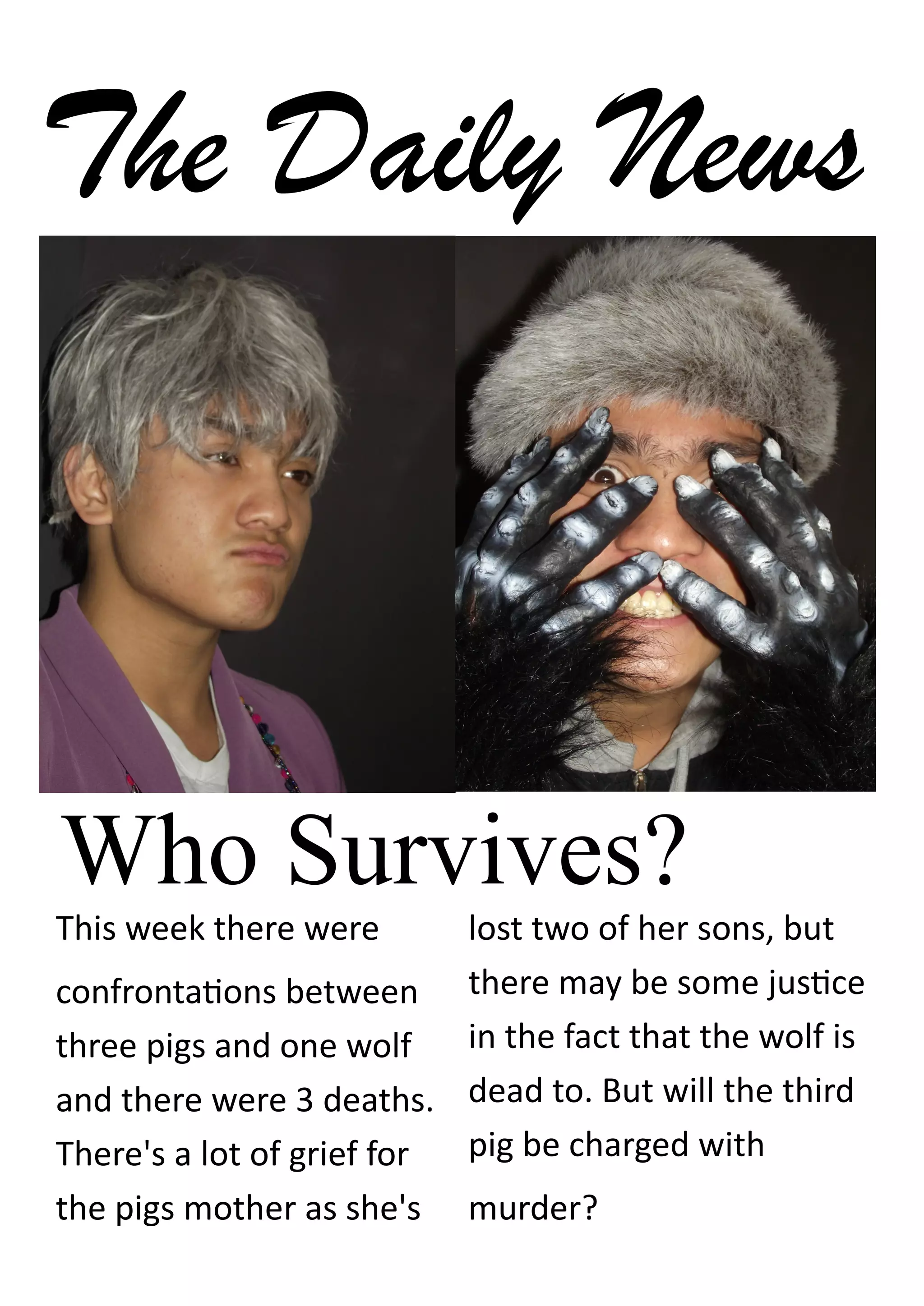 Broadsheet Front Page | PDF