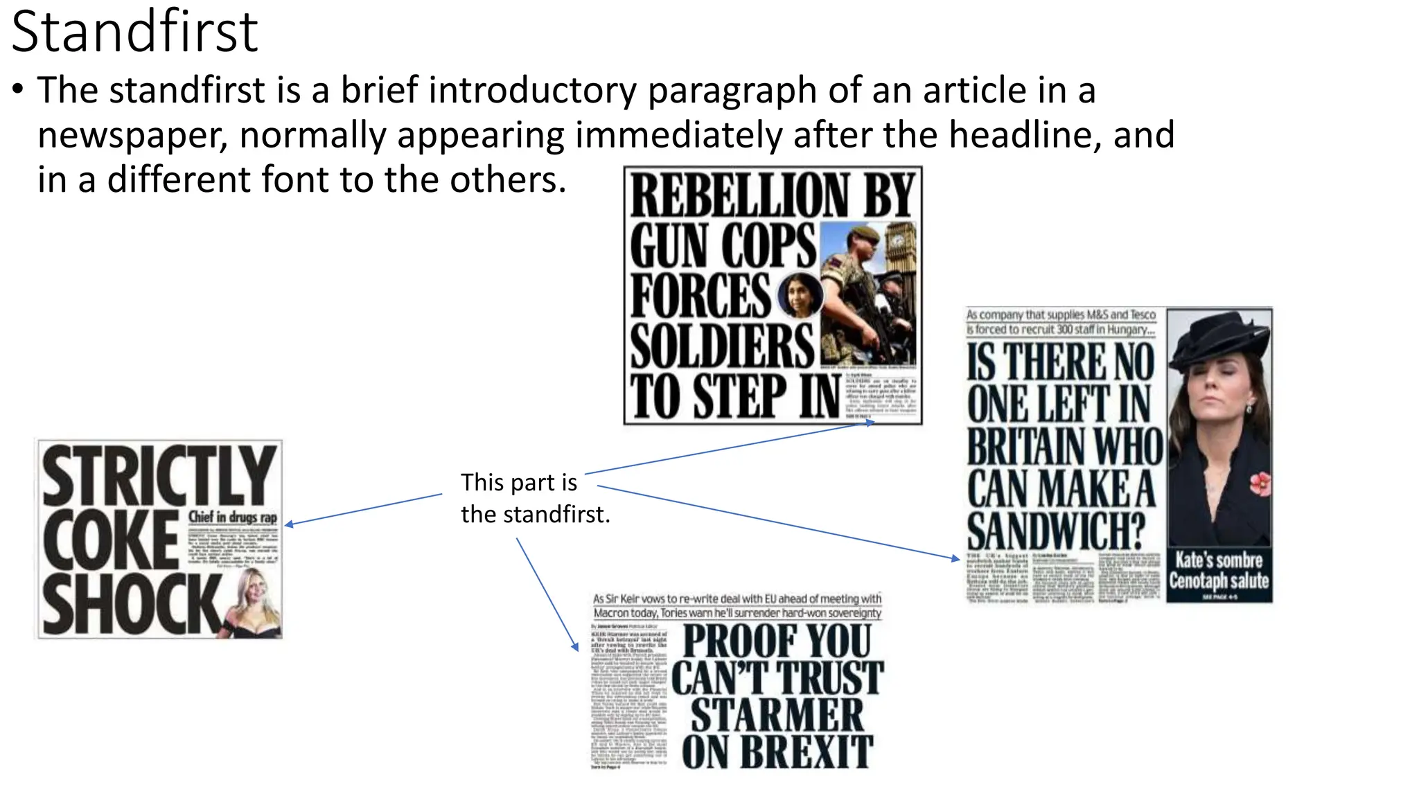 Broadsheet Newspaper Conventions .pptx