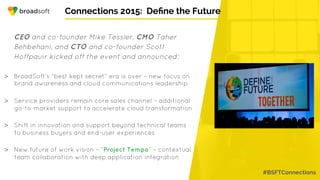 BroadSoft Connections 2015 Survey | PDF