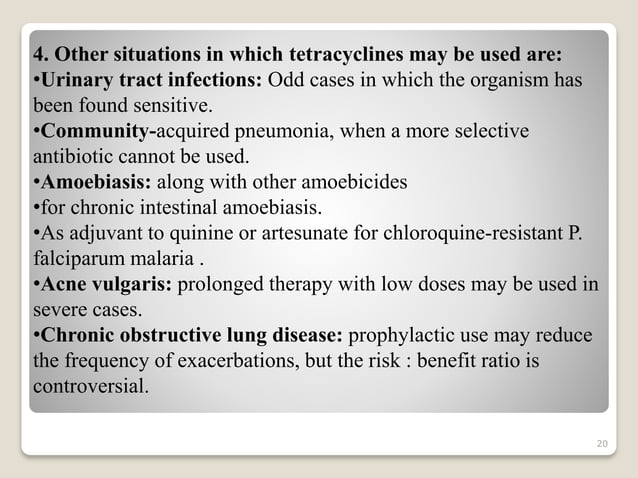 Broad spectrum antibiotic tetracycline converted | PDF | Chemistry ...
