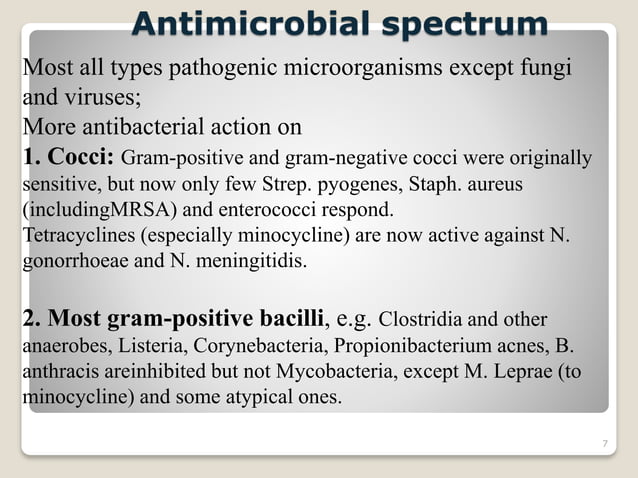 Broad spectrum antibiotic tetracycline converted | PDF | Chemistry ...