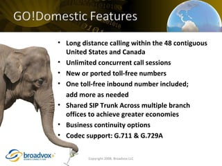 Broadvox Product Overview | PPT