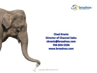 Broadvox Product Overview | PPT | Free Download