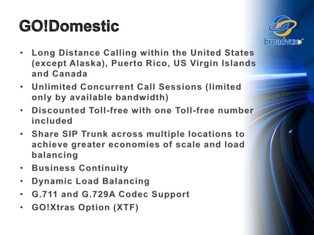 Broadvox Corporate Presentation Latest | PPTX | Computer Networking ...