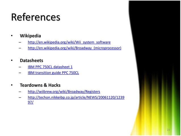 Broadway microprocessor | PPSX