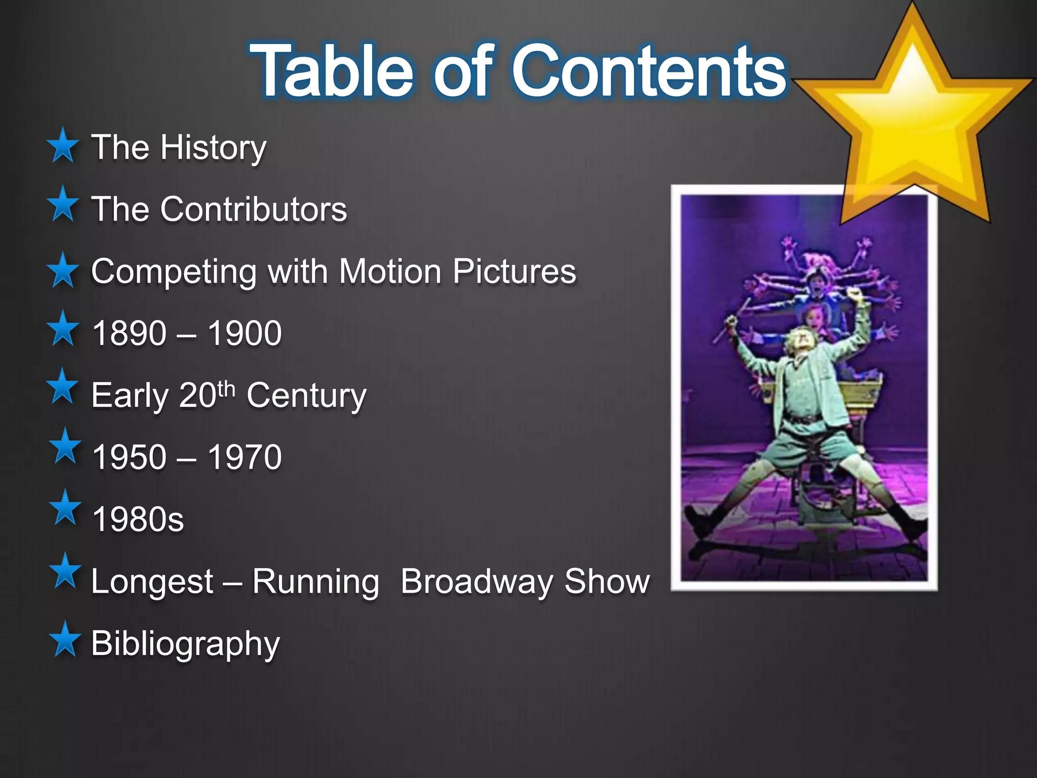 Broadway history | PPTX