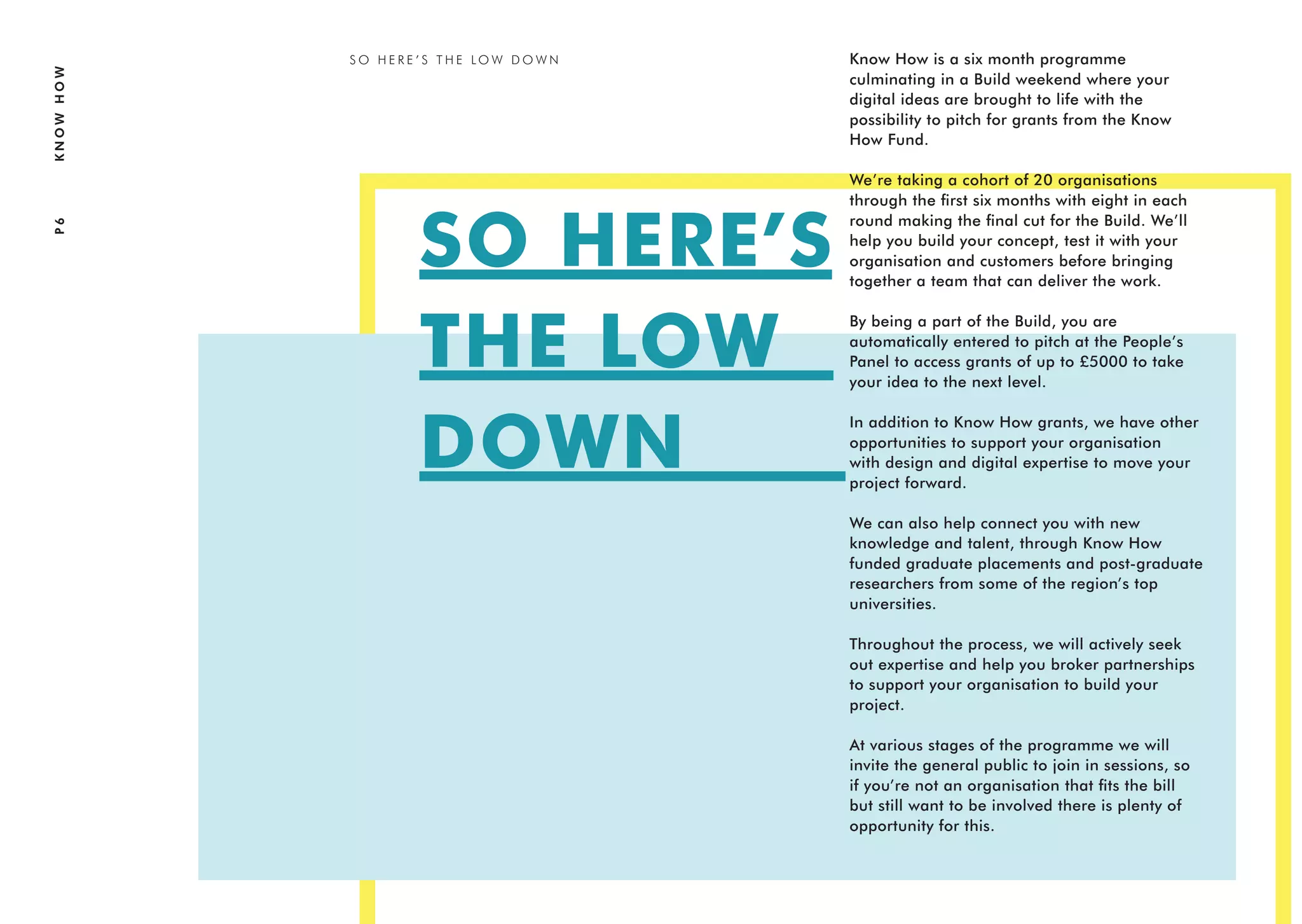 Know How Programme Booklet | PPT