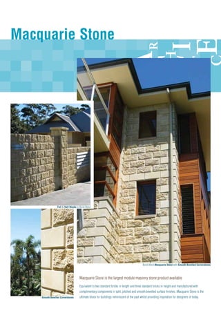 Masonry Stone Brochure | PDF
