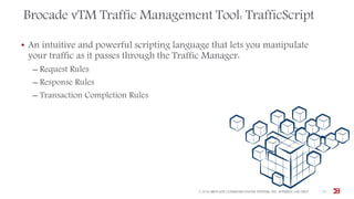 AWS CloudFormation Automation, TrafficScript, and Serverless architecture with Brocade's vADC | PPTX