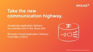 Let the conversation flow with Brocade vADC | PPT
