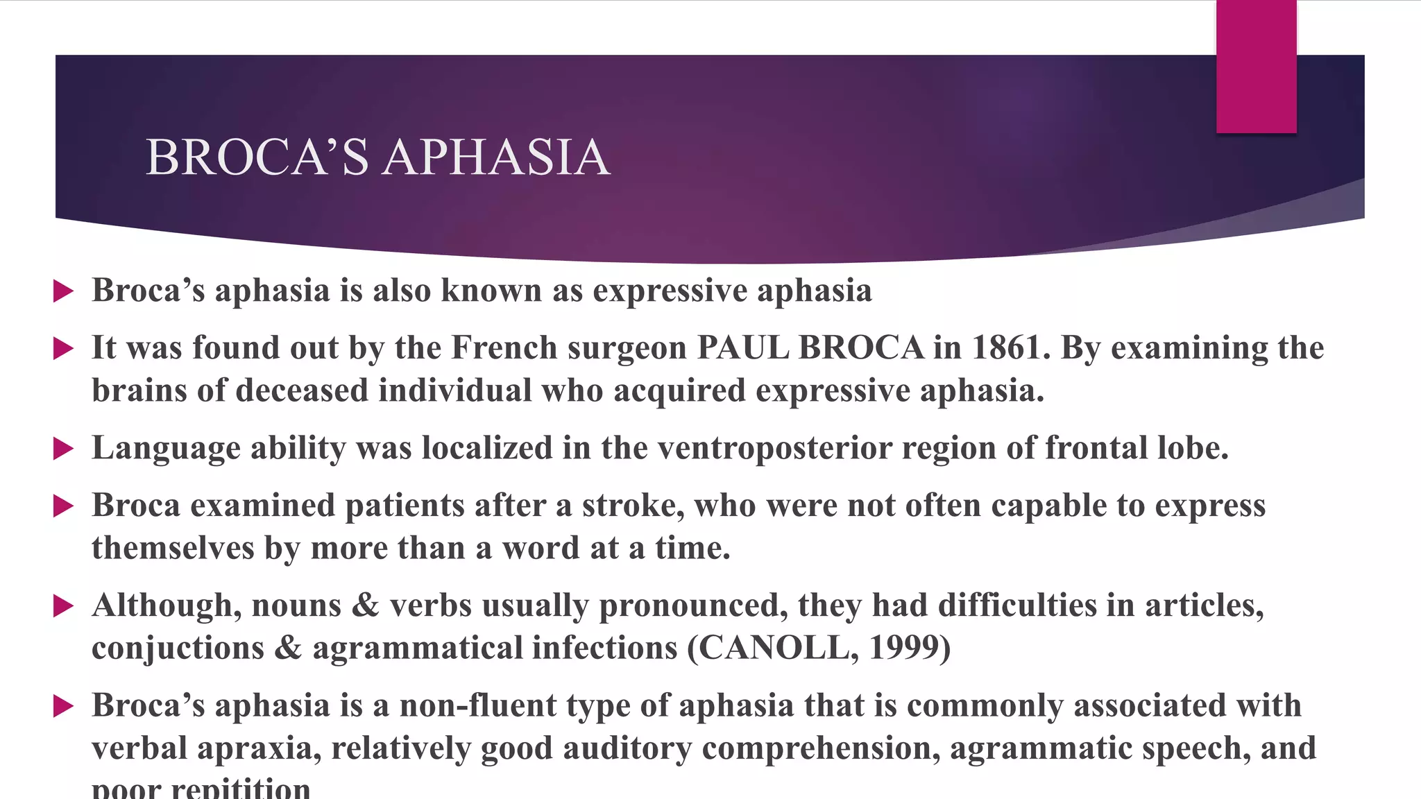 BROCA’S APHASIA.pptx