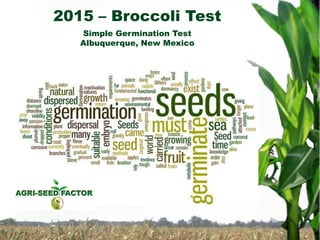 How to improve germination testing | PPSX