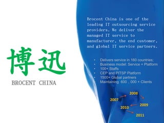 Brocent Profile V3.1 English Linkedin | PPTX | Information Services ...