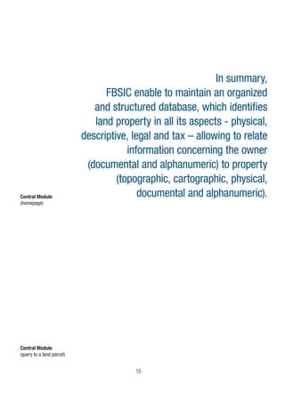 Cadastre Information System (Brochure ENG) | PDF | Databases | Computer Software and Applications