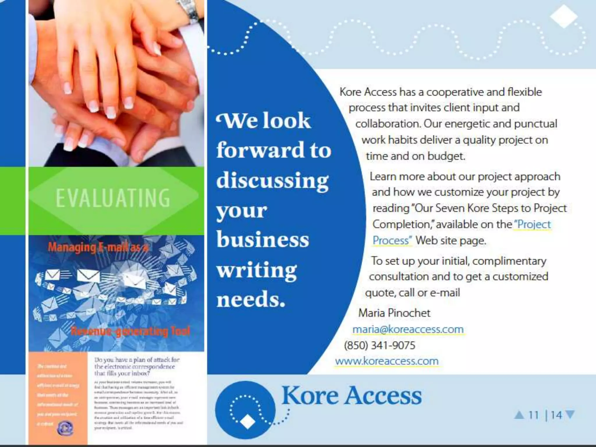 Kore Access, Incorporated Brochure | PPTX